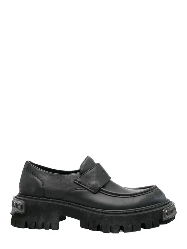 Balenciaga Tractor Loafers - Black