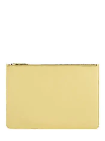 MAISON MARGIELA Leather Pouch - Yellow