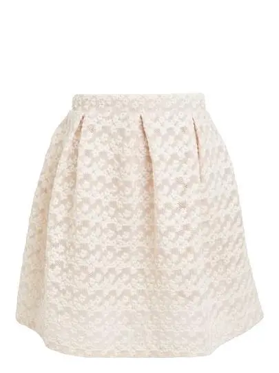 TRUSSARDI Mini Flared Skirt - Pink