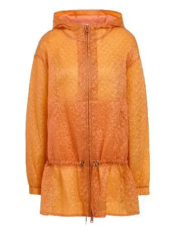 TOD'S Shell Raincoat - Mandarin