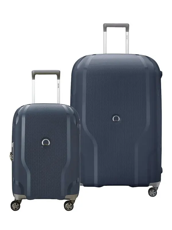 DELSEY PARIS Clavel Hardside 2-piece Expandable Luggage Set - Blue Jean