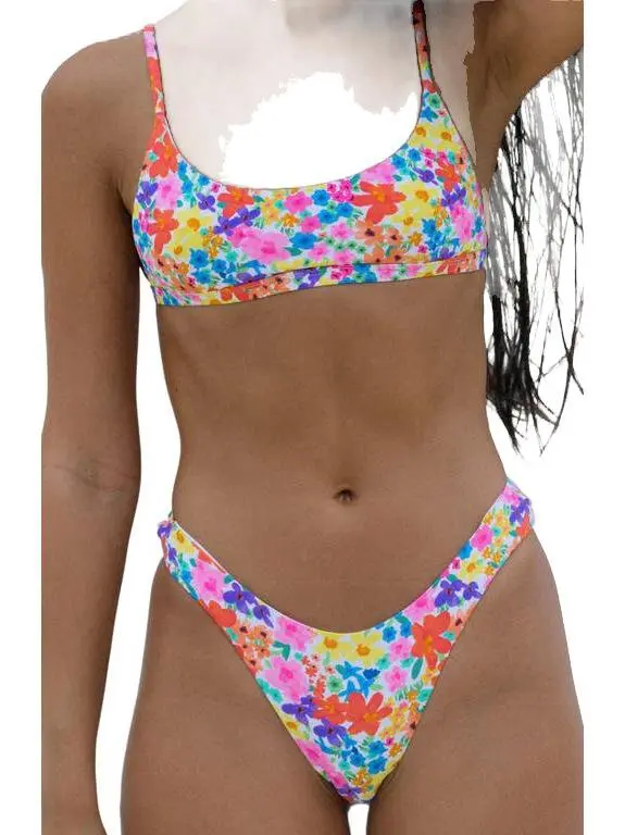 BRIGHT SWIMWEAR Bali Bikini Top - Sunset