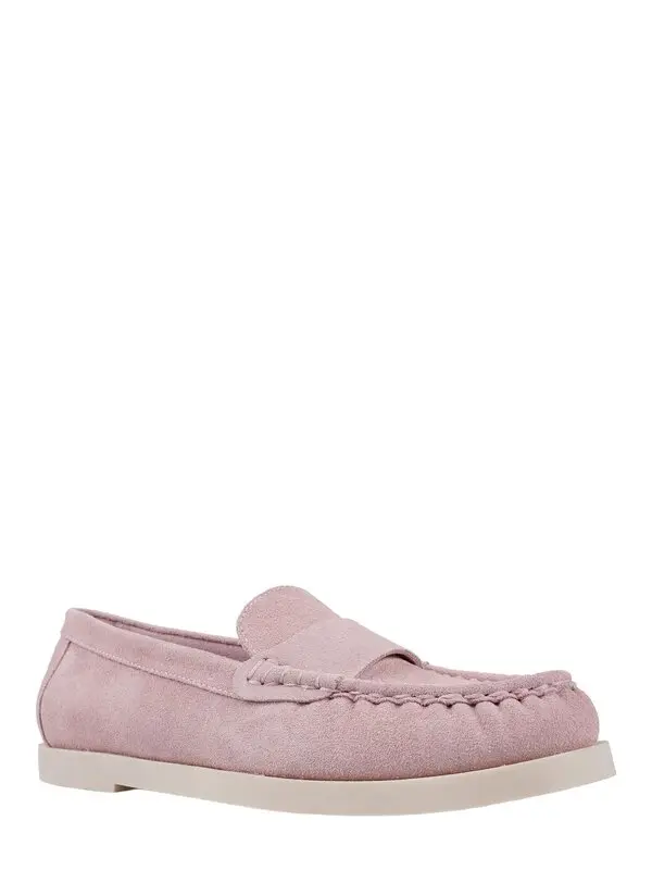 NATIONAL COMFORT Shivers Loafer - Pink Suede