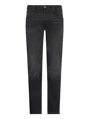 Guess Straight-leg Jeans With Five-pocket Design - Black