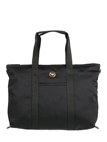 Versace Tote Bag With Detachable Shoulder Strap - Black