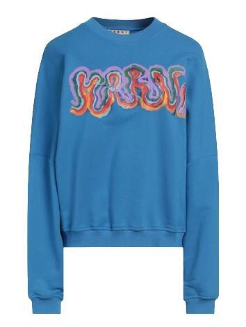 Marni Sweatshirt With Graphic Print - Azure