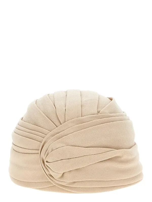 Valentino Garavani Wool Turban - Beige