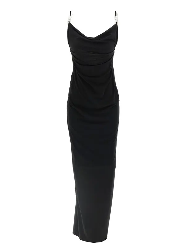 Coperni Washing Clip Gala Dress - Black