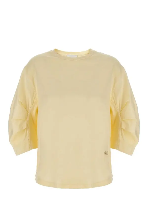 NUDE Cotton T-shirt - Beige