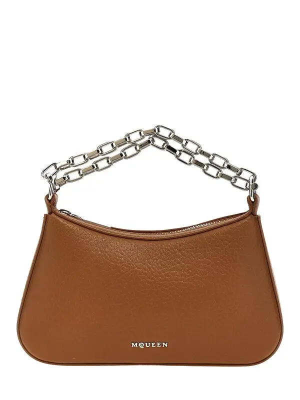 Alexander McQueen T-bar Mini Handbag - Brown