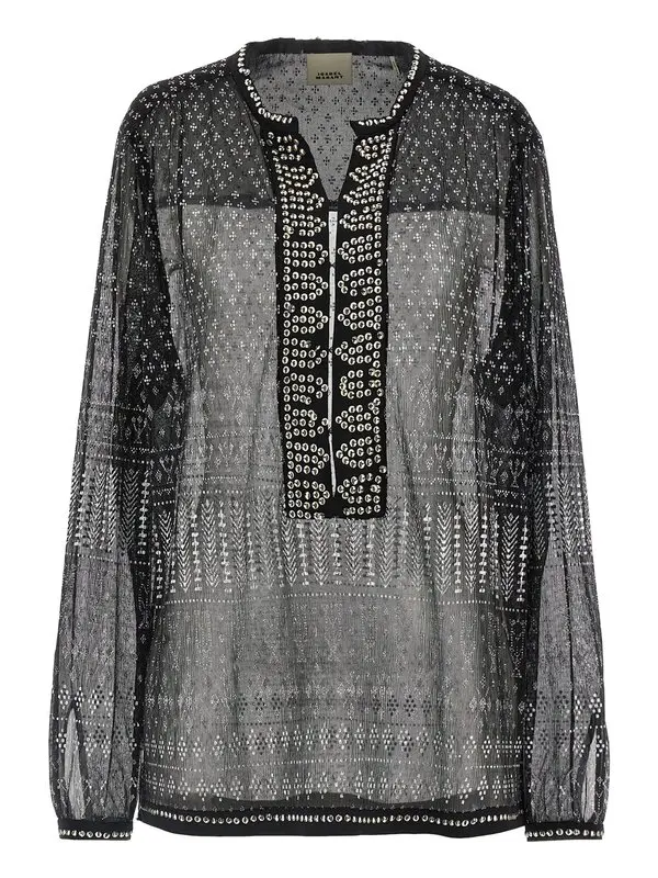 Isabel Marant Nickie Blouse - Black