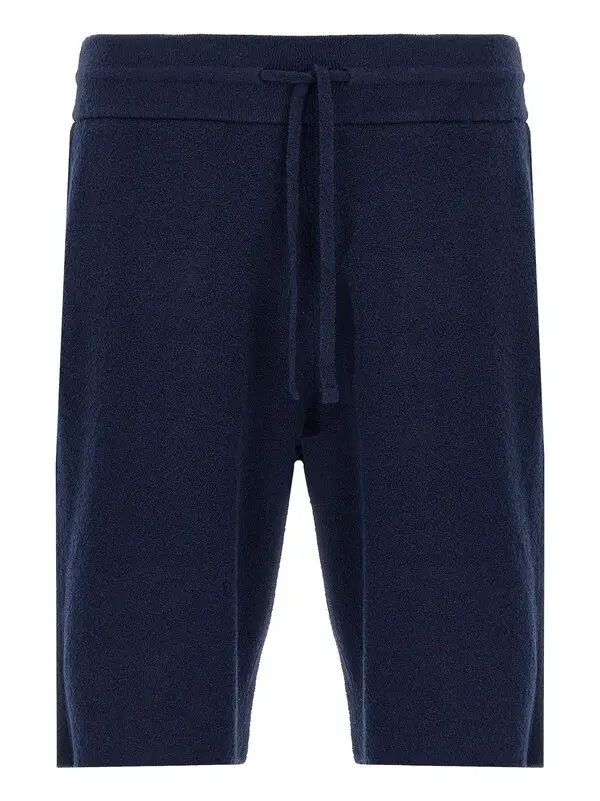 ROBERTO COLLINA Spongy Bermuda Shorts - Blue