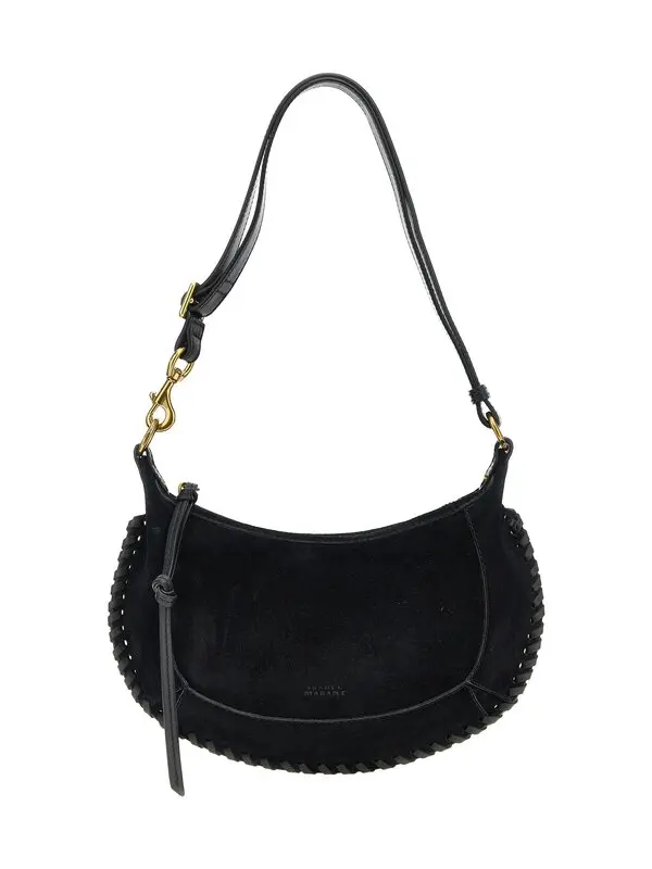 Isabel Marant Oskan Moon Shoulder Bag - Black