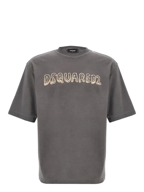 Dsquared2 Best Fade' T-shirt - Gray