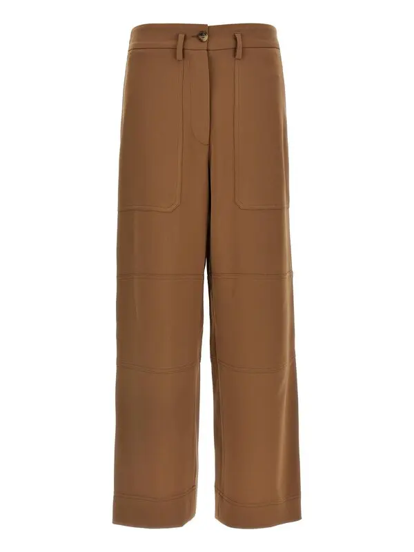 Alberto Biani Work' Pants - Brown