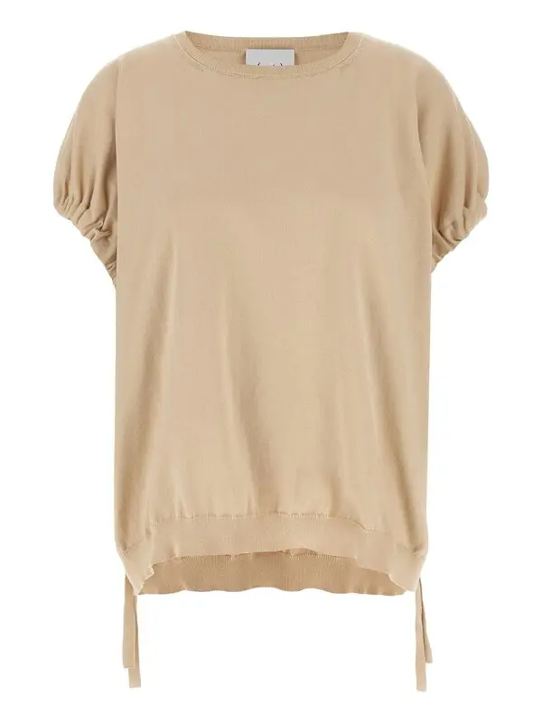NUDE Knitted T-shirt - Beige