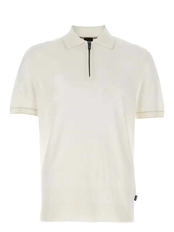 Hugo Boss H-jiovanotto Polo Shirt - White