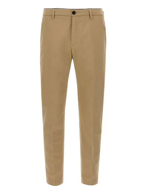 DEPARTMENT 5 Prince Stretch Cotton Pants - Beige