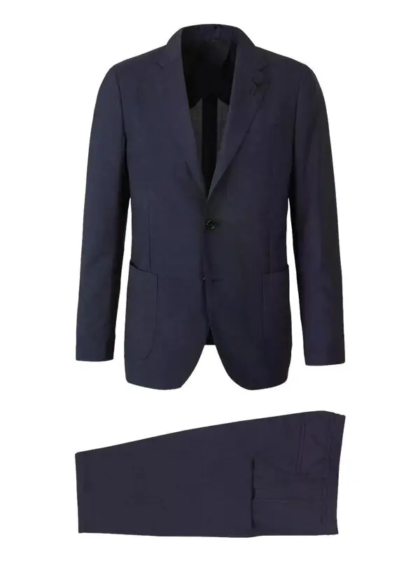 LARDINI Wool Suit - Blue