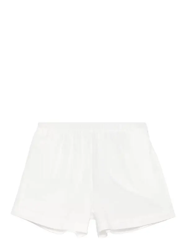 LIDO Poplin Shorts - White