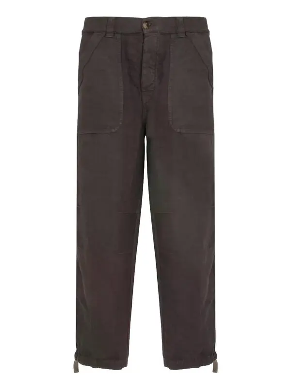Brunello Cucinelli Straight-leg Trousers - Brown