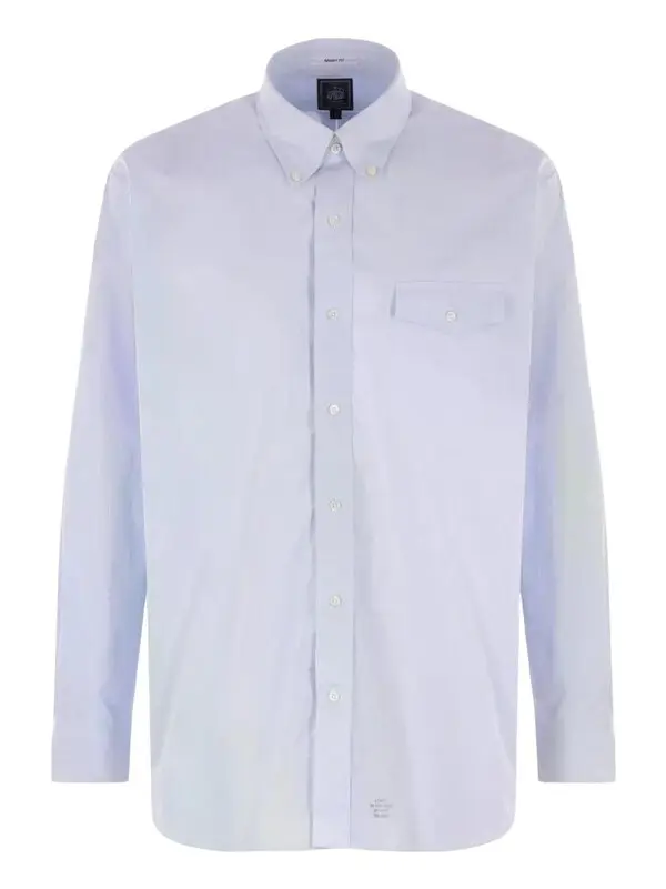 J.PRESS Cotton Shirt - Blue