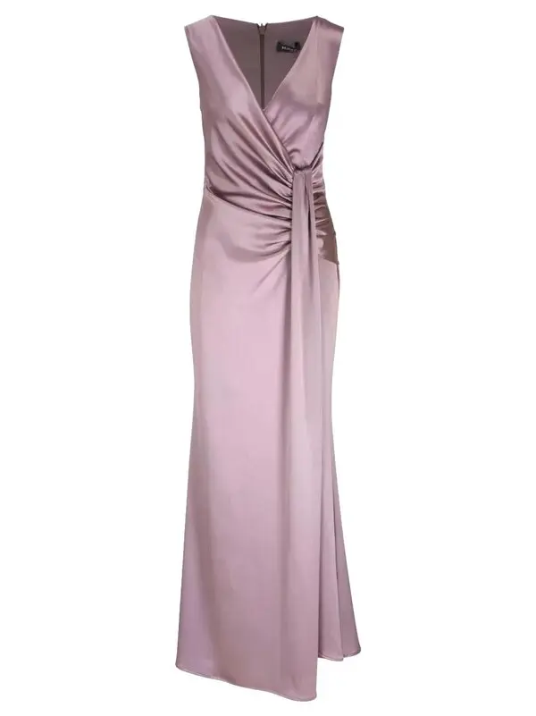 Kiton Gathered Maxi Dress - Pink