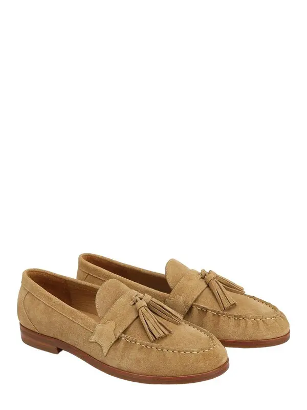 NAKED WOLFE Lido Tassel Loafer - Tan