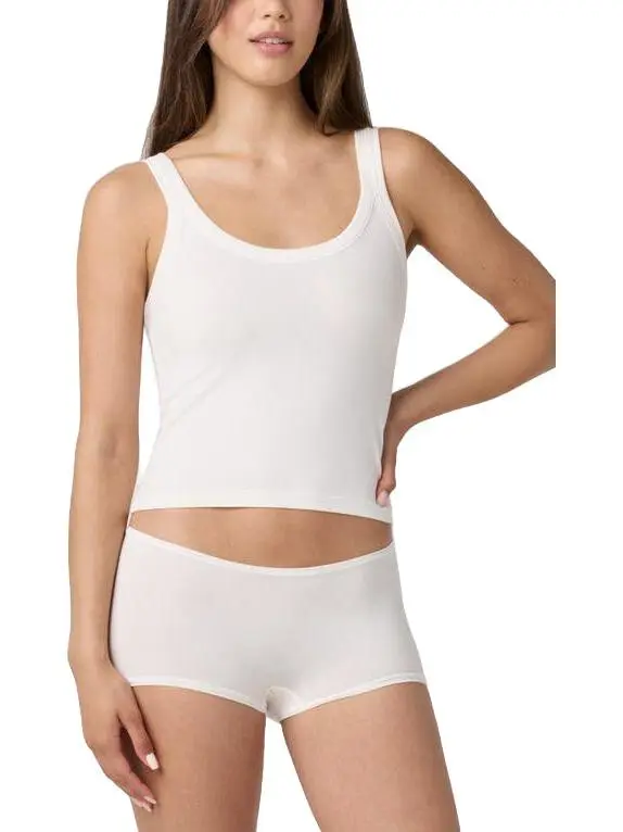 FLORENCE BY MILLS Stretch Cotton Camisole - Jet Stream