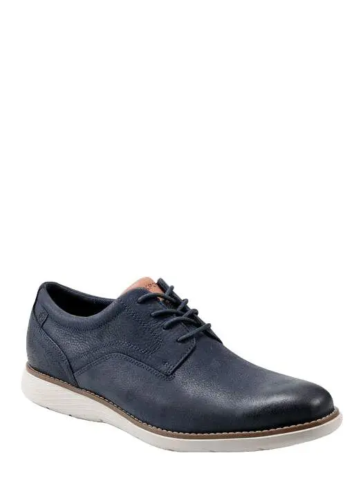 Rockport Garett Plain Toe Derby - Dark Blue