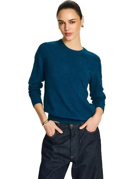 Naadam Original Cashmere Sweater - Peacock Blue