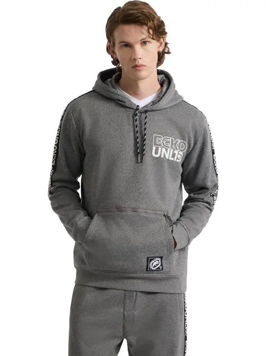 ECKO UNLTD. Stacked Up Hoodie - Grey Marled
