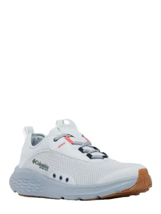 Columbia Pfg Castback™ Water Resistant Fishing Shoe - Cirrus Grey/ Sunset Red