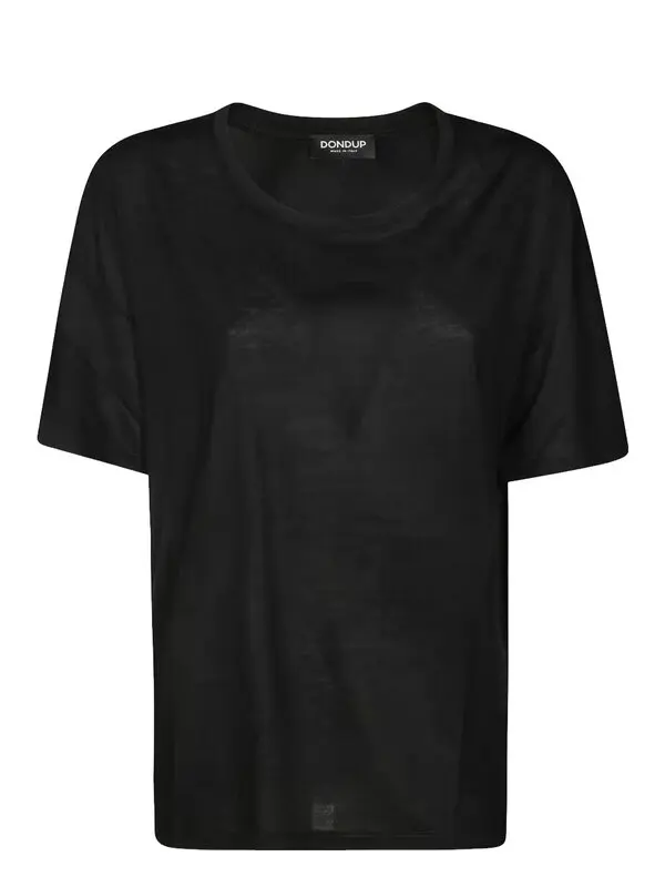 DONDUP Round-neck T-shirt - Black
