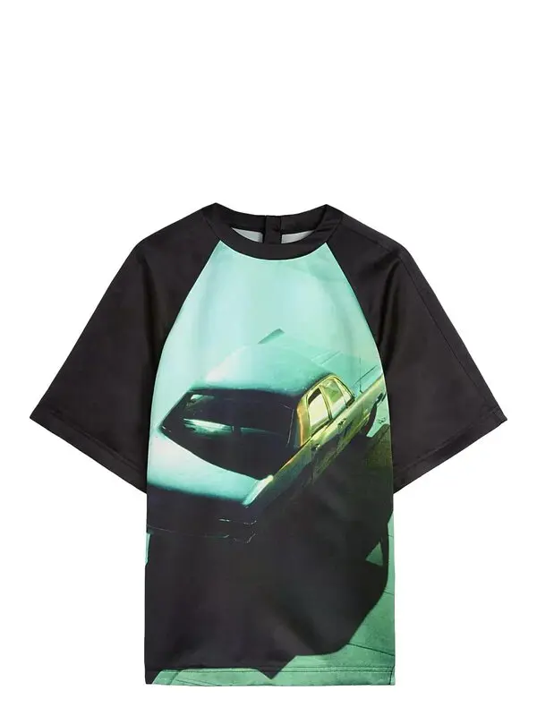 JIL SANDER Printed T-shirt - Green