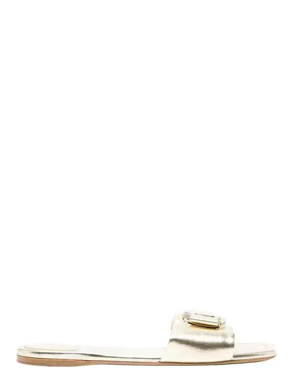 FERRAGAMO Platino Sandals - Gold