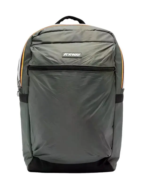 K-WAY Laion Zip-fastening Backpack - Green