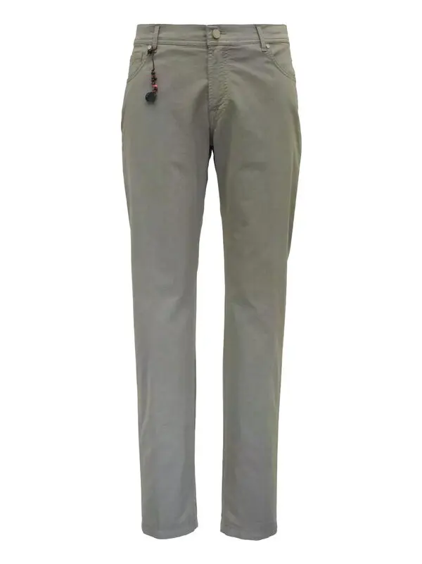 Marco Pescarolo Straight Trousers - Brown