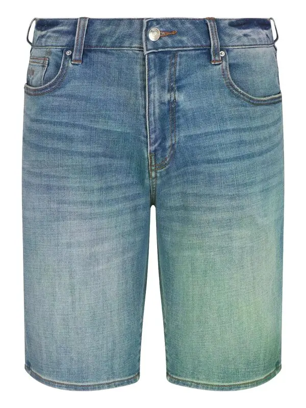 Armani Exchange Cropped Jeans - Blue