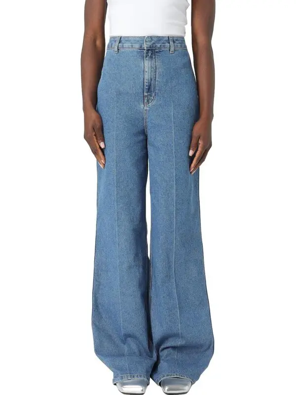 Philosophy Di Lorenzo Serafini Wide Leg Jeans - Blue