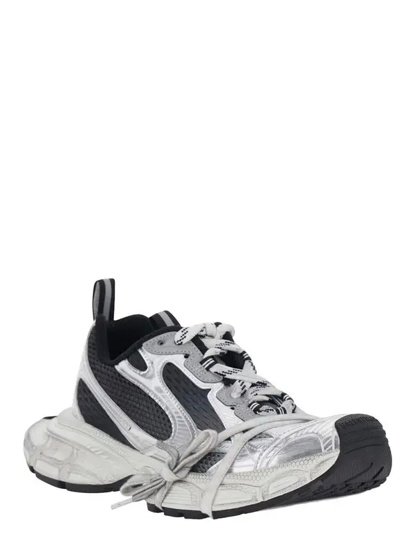 Balenciaga 3xl Mesh And Rubber Sneakers - Grey