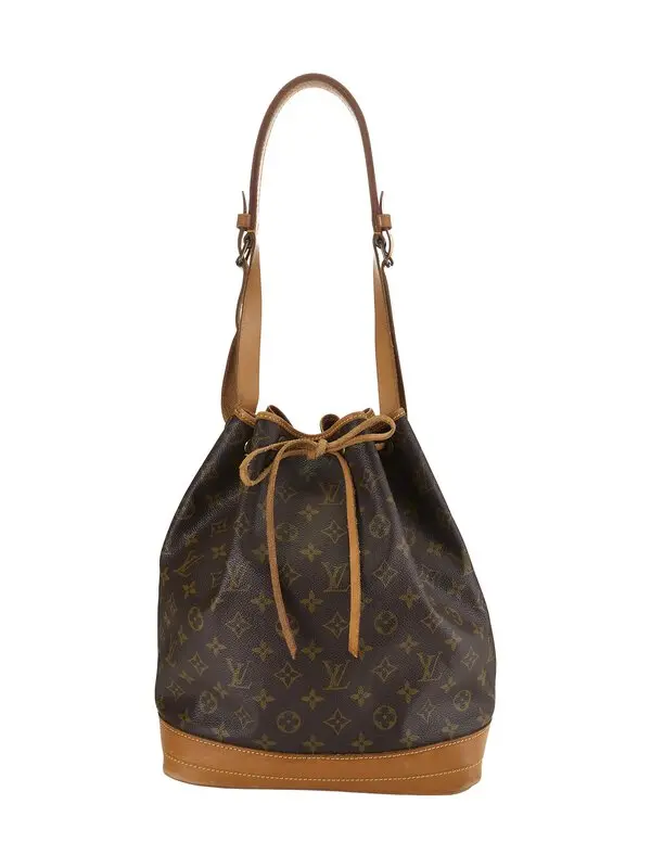 LOUIS VUITTON Monogram Canvas Bucket Bag - Brown