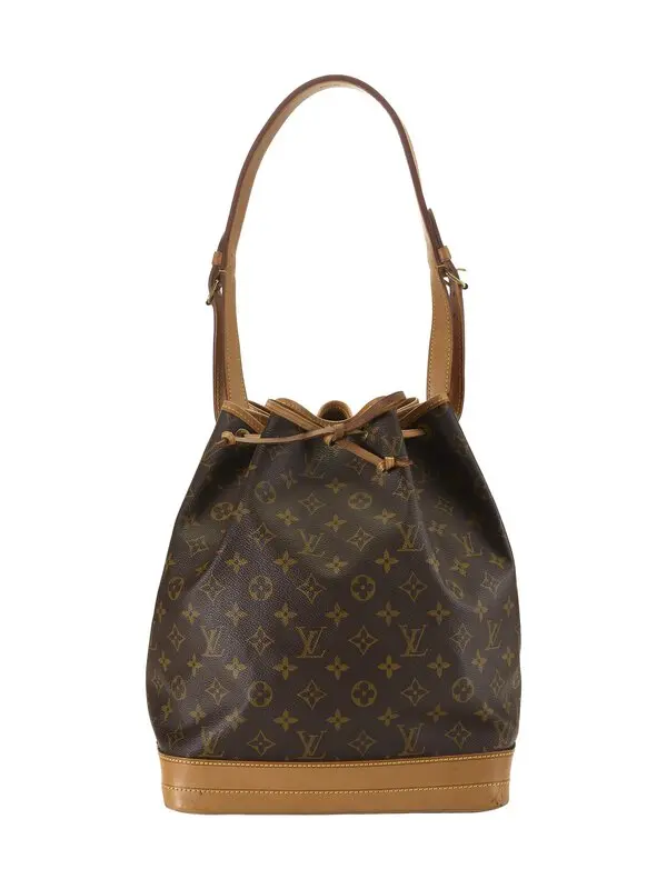 LOUIS VUITTON Monogram Canvas Bucket Bag - Brown