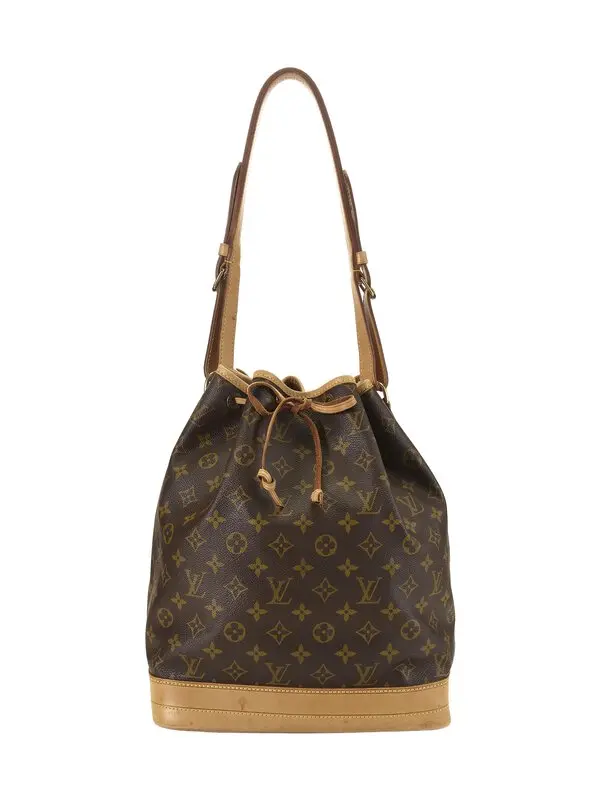 LOUIS VUITTON Monogram Canvas Bucket Bag - Brown