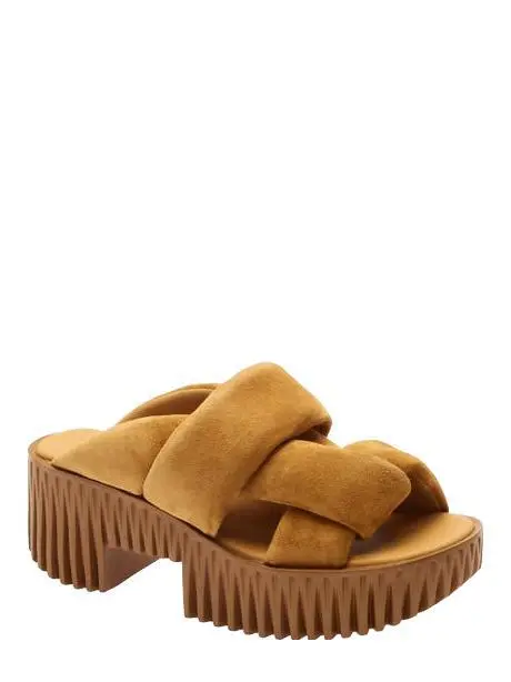 4CCCCEES Plia Semo Platform Sandal - Tan
