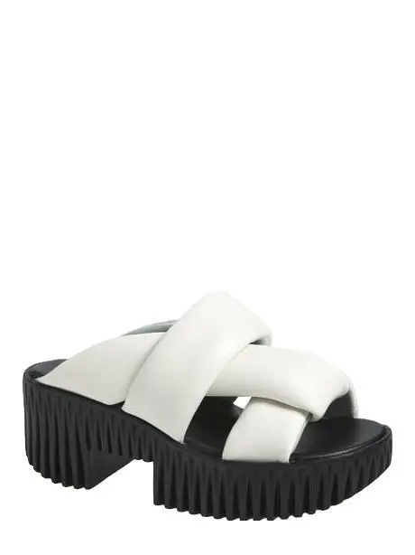 4CCCCEES Plia Semo Platform Sandal - White