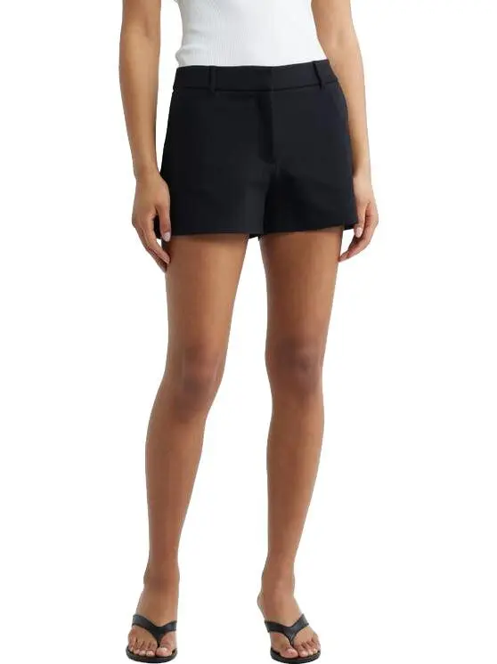 Commando Ceo Scuba Knit Tailored Shorts - Black