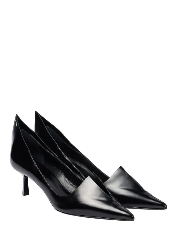 Prada Leather Pumps - Black