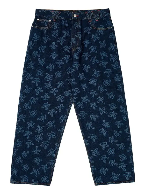 PALACE X Vivienne Westwood Denim Jeans - Blue