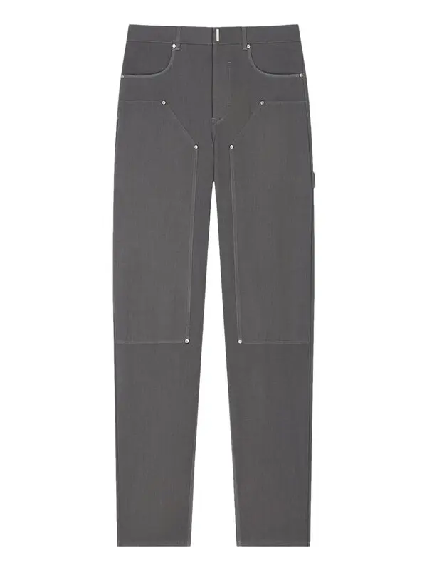 Givenchy Studded Carpenter Trousers - Grey